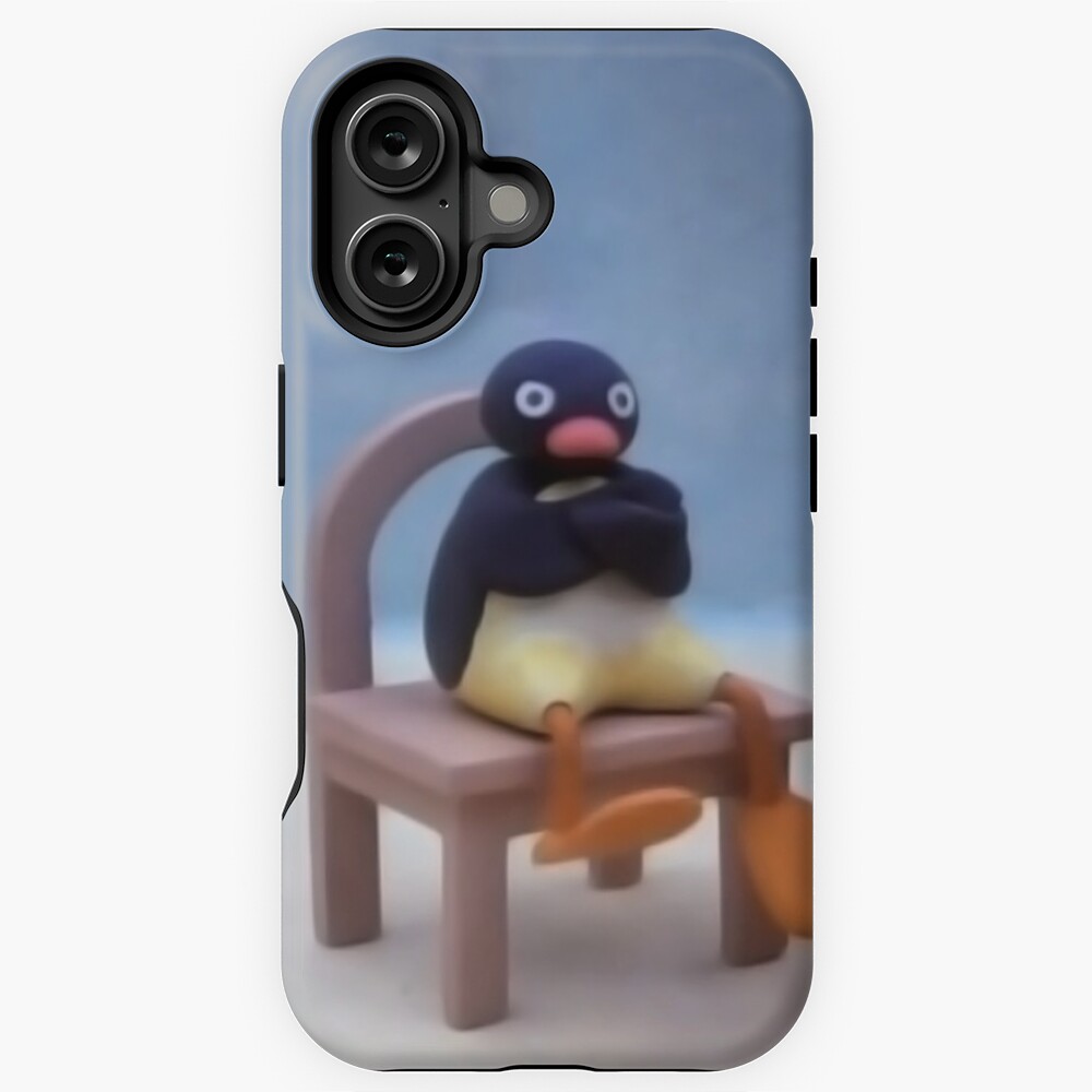 "Angry Pingu" Essential T-Shirt for Sale by j-and-h | Redbubble