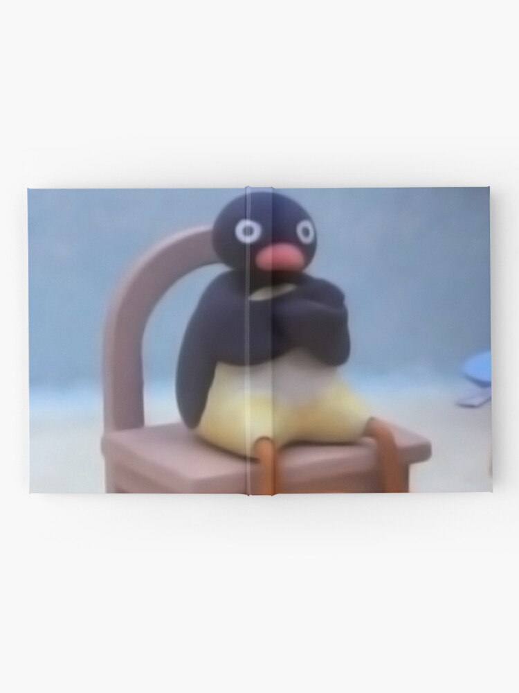 "Angry Pingu" Hardcover Journal by j-and-h | Redbubble