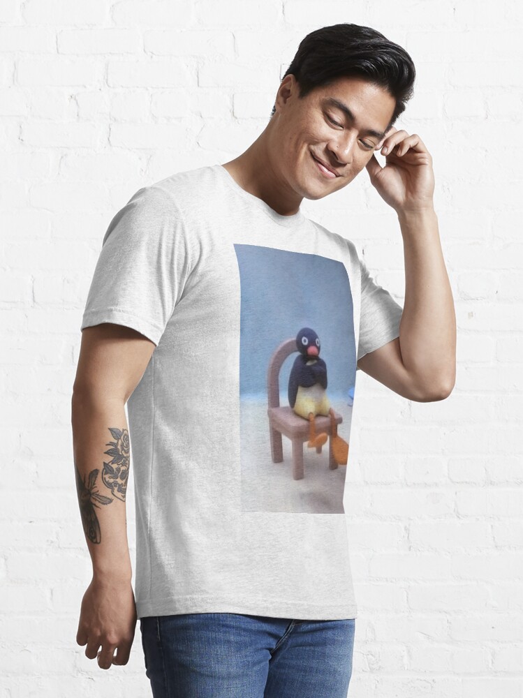 "Angry Pingu" Essential T-Shirt for Sale by j-and-h | Redbubble