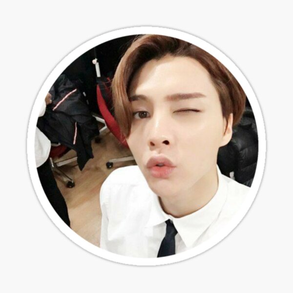 "NCT Johnny" Sticker for Sale by straykings | Redbubble