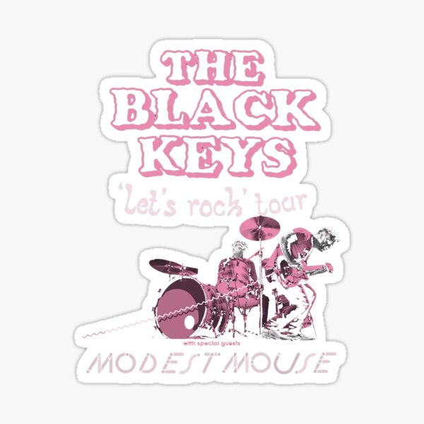 "Threedo The Red Keys Lets American Tour 2019" Sticker for Sale by ...
