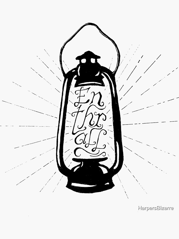 "Enthrall" Sticker for Sale by HarpersBizarre | Redbubble