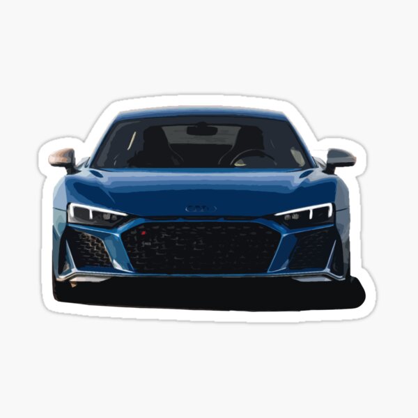 Sticker: Audi R8 | Redbubble