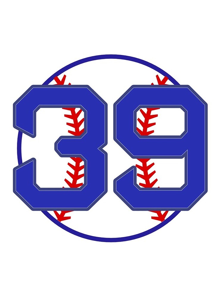 "Baseball 39 Thirty Nine Blue" iPhone Case & Cover by bosoxicated ...