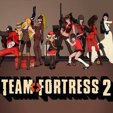 "Female Team Fortress 2 (Girls Rule)" Sticker for Sale by tymersdesigns ...