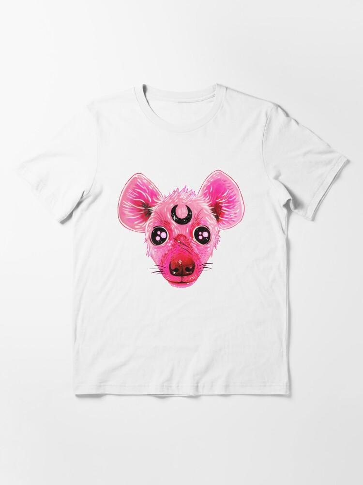 "Pink Hyena" T-shirt for Sale by cloudsover31 | Redbubble | hyena t ...