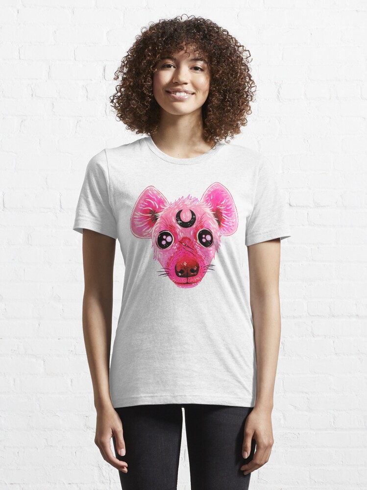 "Pink Hyena" T-shirt for Sale by cloudsover31 | Redbubble | hyena t ...