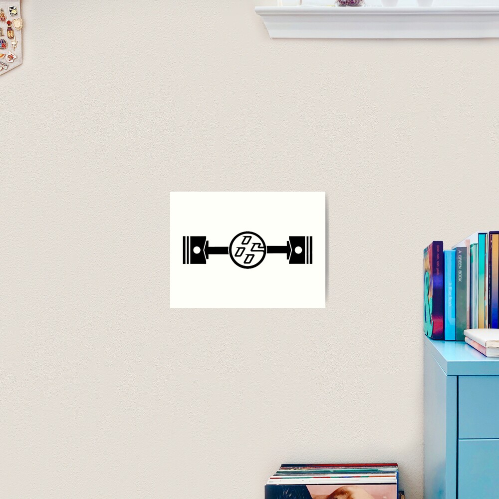 "Toyota 86 Boxer engine - JDM Decal" Art Print for Sale by harrison44 ...