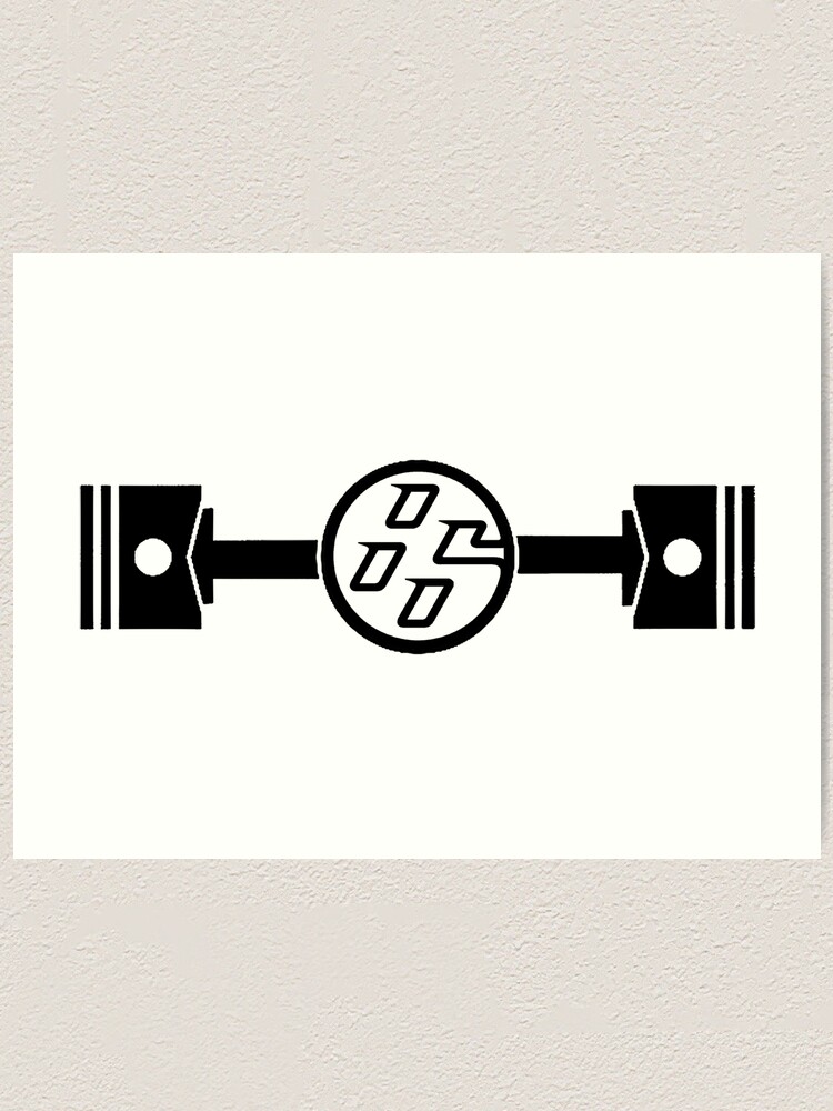 "Toyota 86 Boxer engine - JDM Decal" Art Print for Sale by harrison44 ...