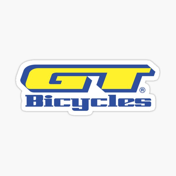 Gt Bicycles Logo Stickers | Redbubble