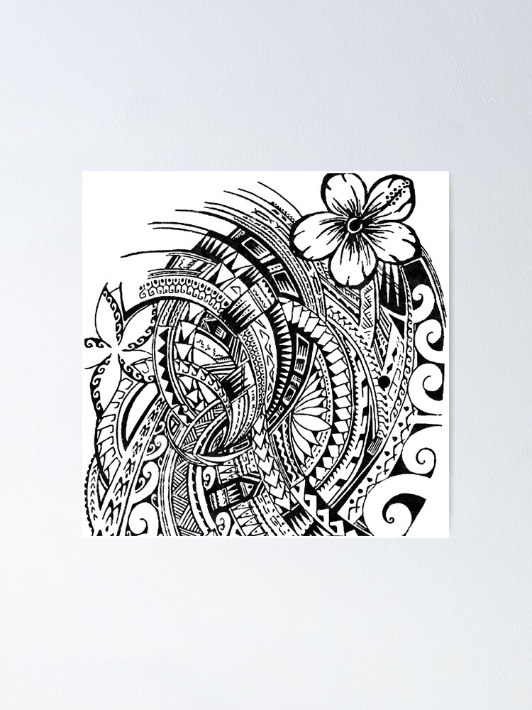 "Polynesian Tribal " Poster for Sale by designerftmommy | Redbubble