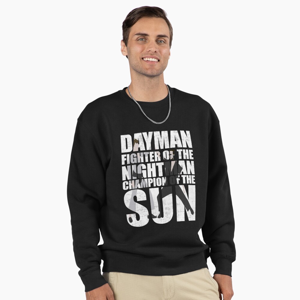 "Dayman Fighter of The Night Man Champion of The Sun" Essential T-Shirt ...