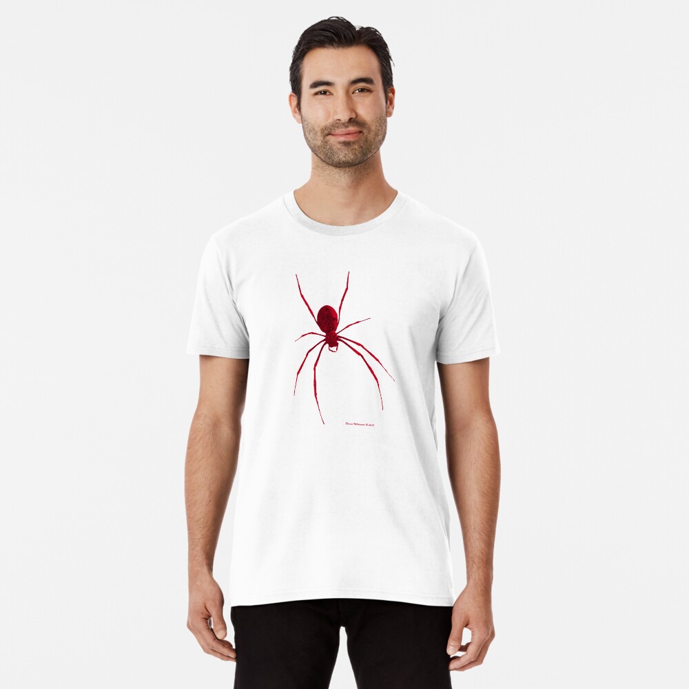 "Red Spider" Sticker for Sale by Darren Williamson | Redbubble