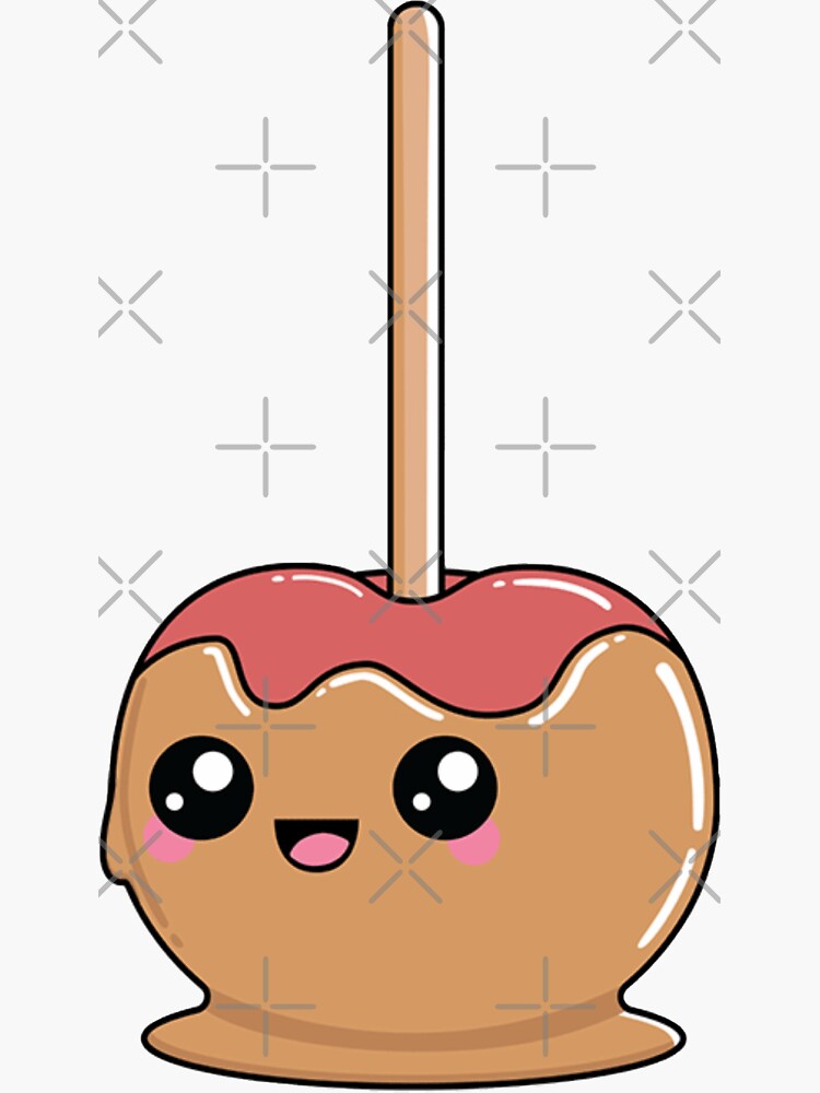 "Caramel Apple" Sticker for Sale by Tripmeister23 | Redbubble