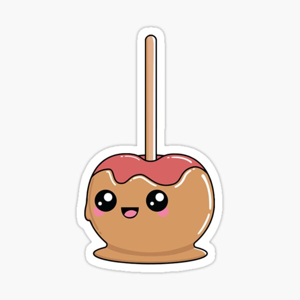 "Caramel Apple" Sticker for Sale by Tripmeister23 | Redbubble
