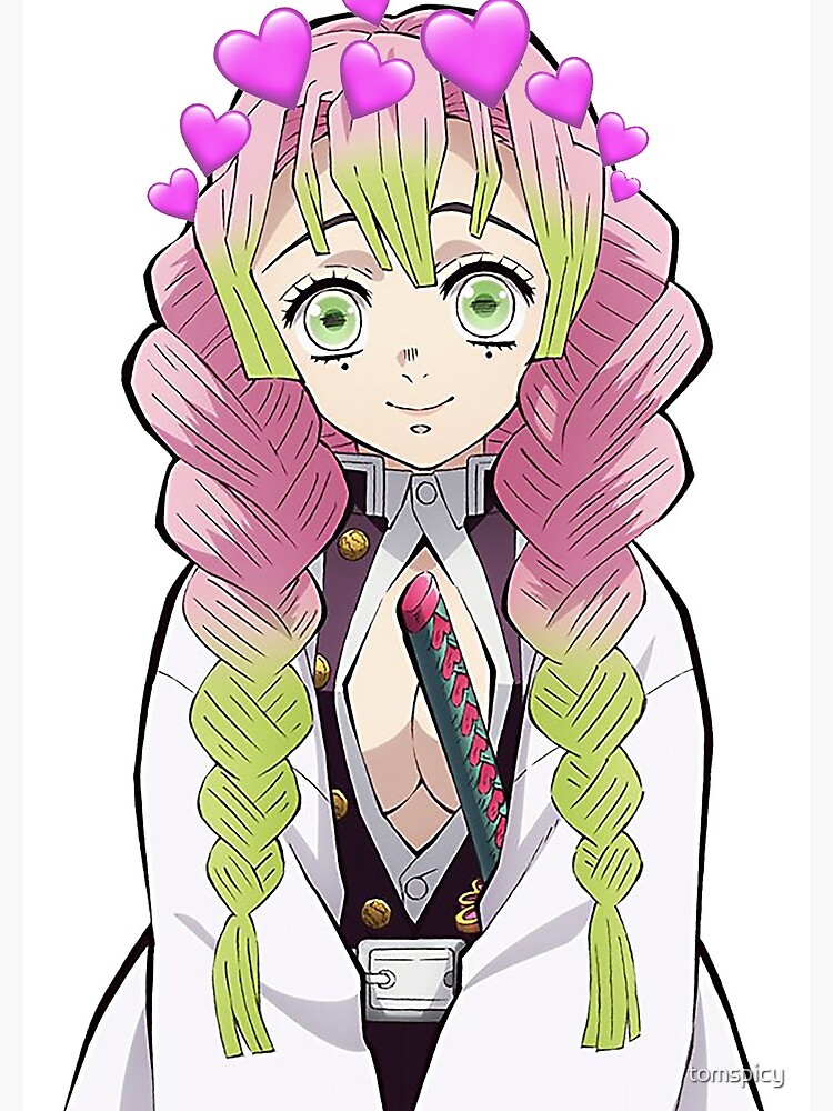 "Mitsuri Kanjori loveeee" Spiral Notebook by tomspicy | Redbubble