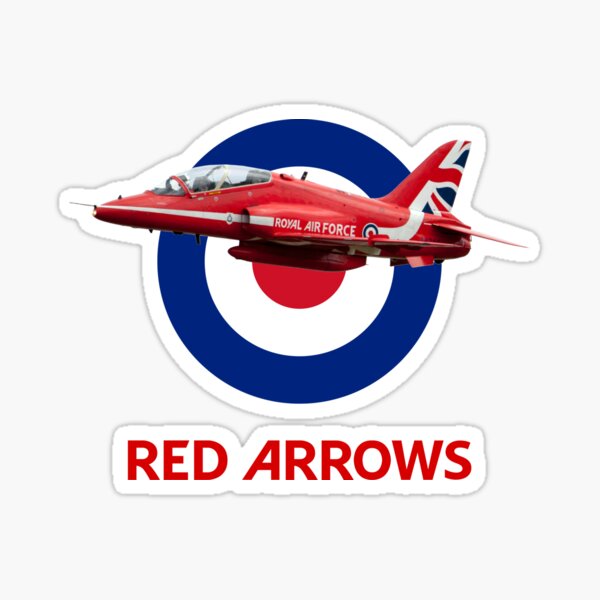 Red Arrows Stickers | Redbubble