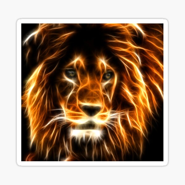 "Löwe" Sticker von motiashkar | Redbubble