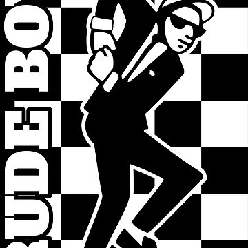 "Rude Boy" Art Board Print for Sale by retro-typo | Redbubble