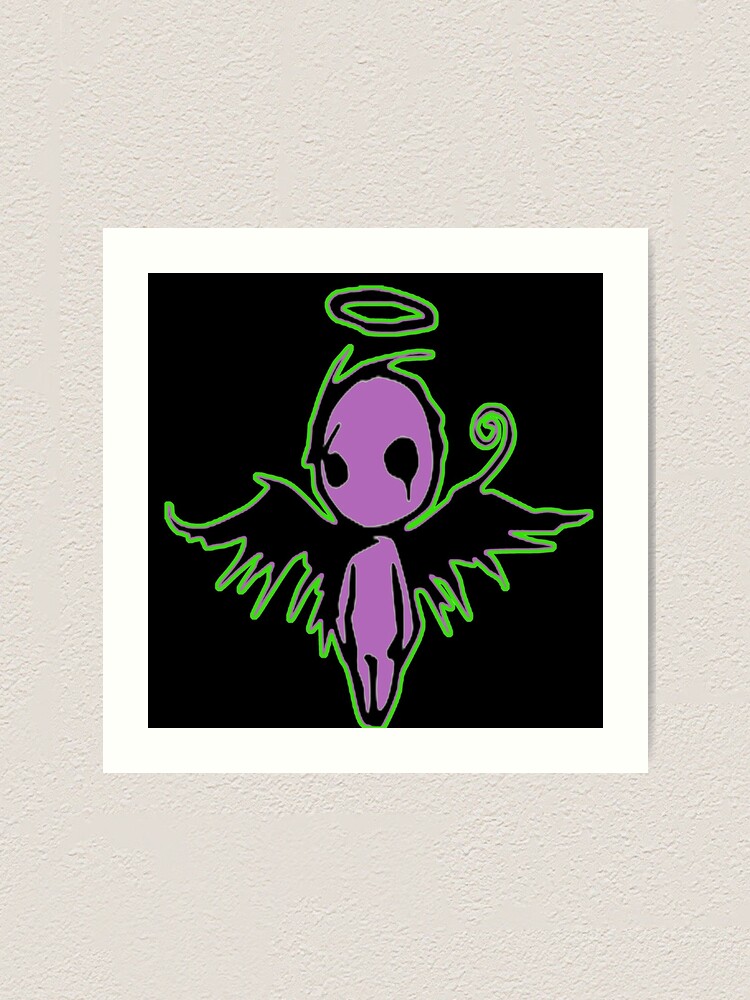 "Aesthetic Emo Angel" Art Print for Sale by serpentsky17 | Redbubble