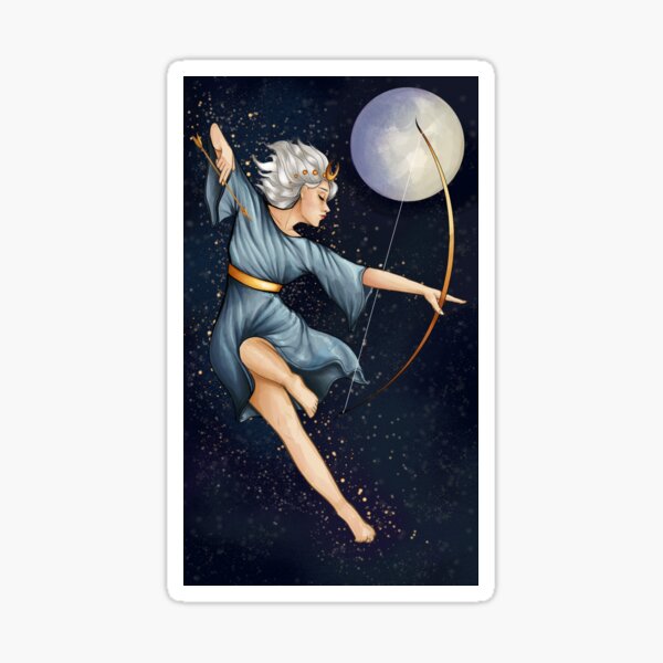 "Artemis" Sticker for Sale by Znozzy | Redbubble