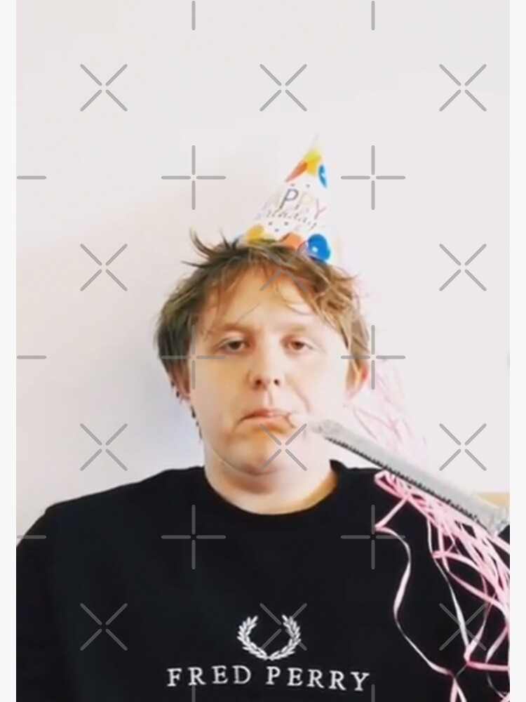 "Lewis Capaldi - Birthday Hat" Poster for Sale by Etchedclothing ...