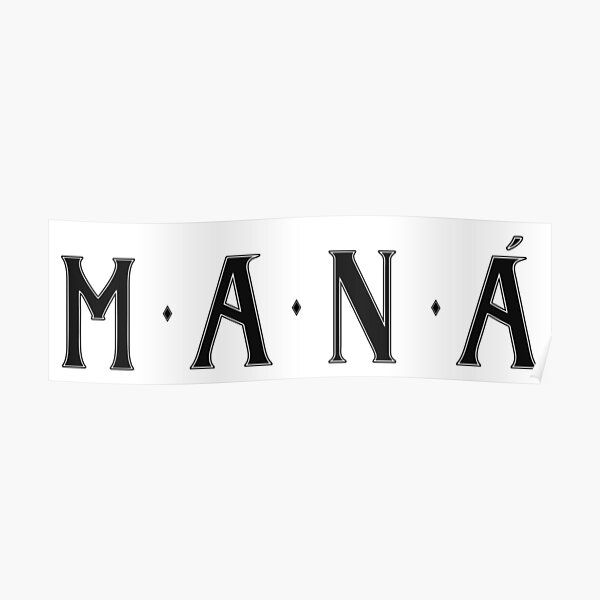 "MANA TOUR 2019" Poster by donijuan45 | Redbubble