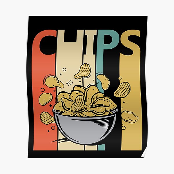 Potato Chips Posters | Redbubble
