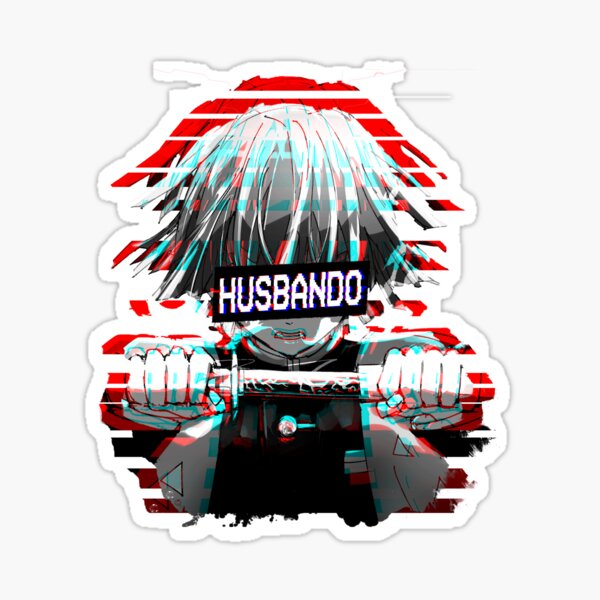 "Zenitsu HUSBANDO" Sticker by TRISKOVA | Redbubble