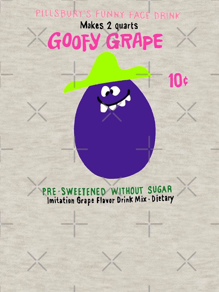 "Funny Face Drink Mix "Goofy Grape"" Pullover Hoodie for Sale by ...