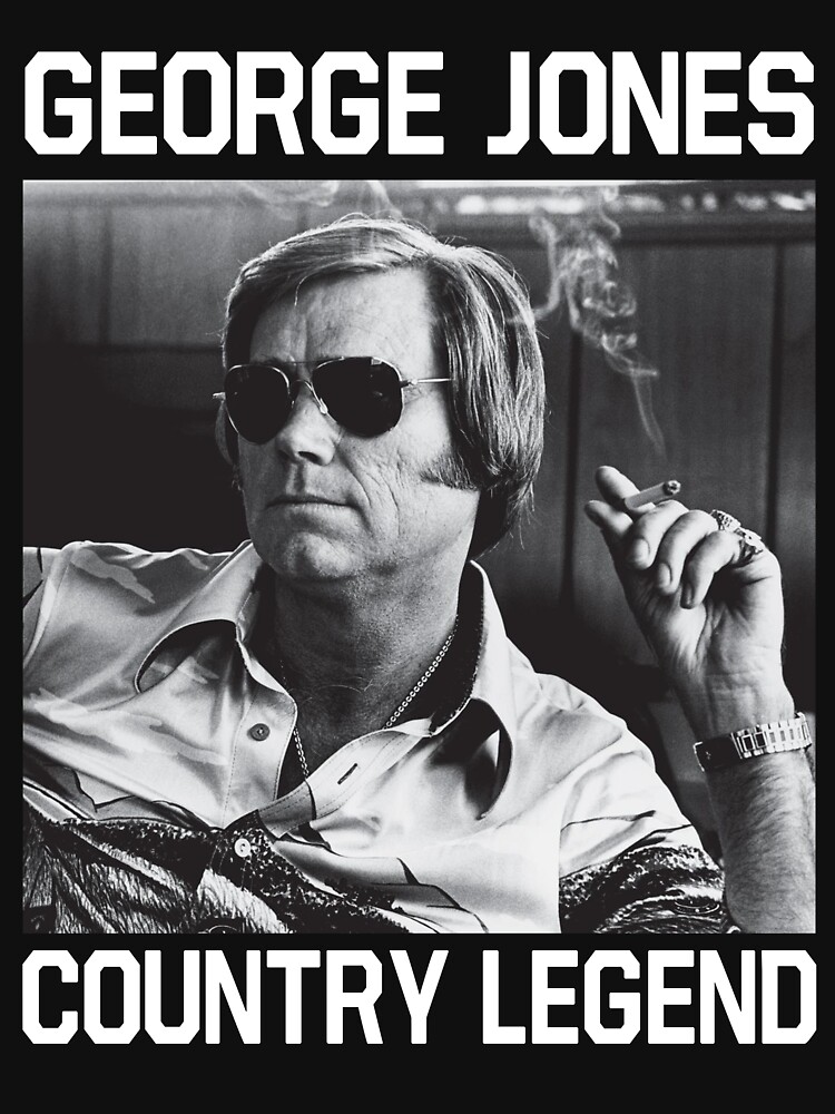"Country Legend George Jones T Shirt For Mens and Womens Tee" T-shirt ...