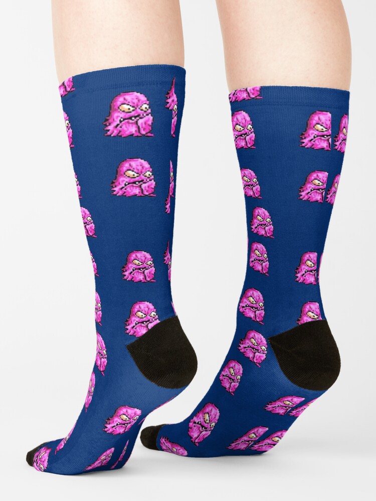 "Final Fantasy IV - Pink Puff" Socks by Justin-Case001 | Redbubble