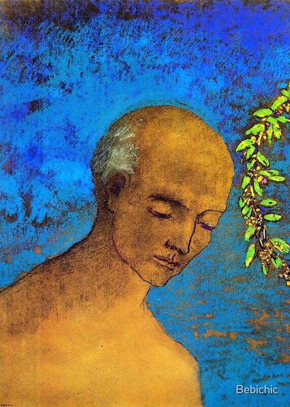 "The Crown by Odilon Redon - Symbolism art" by Bebichic | Redbubble