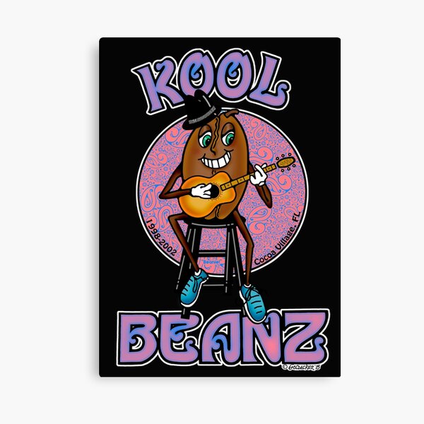 "KOOL BEANZ! " Canvas Print for Sale by javajohnart | Redbubble