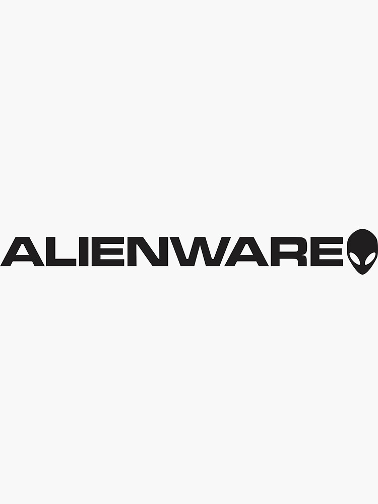 "Alienware Logo 1" Sticker by mooer | Redbubble