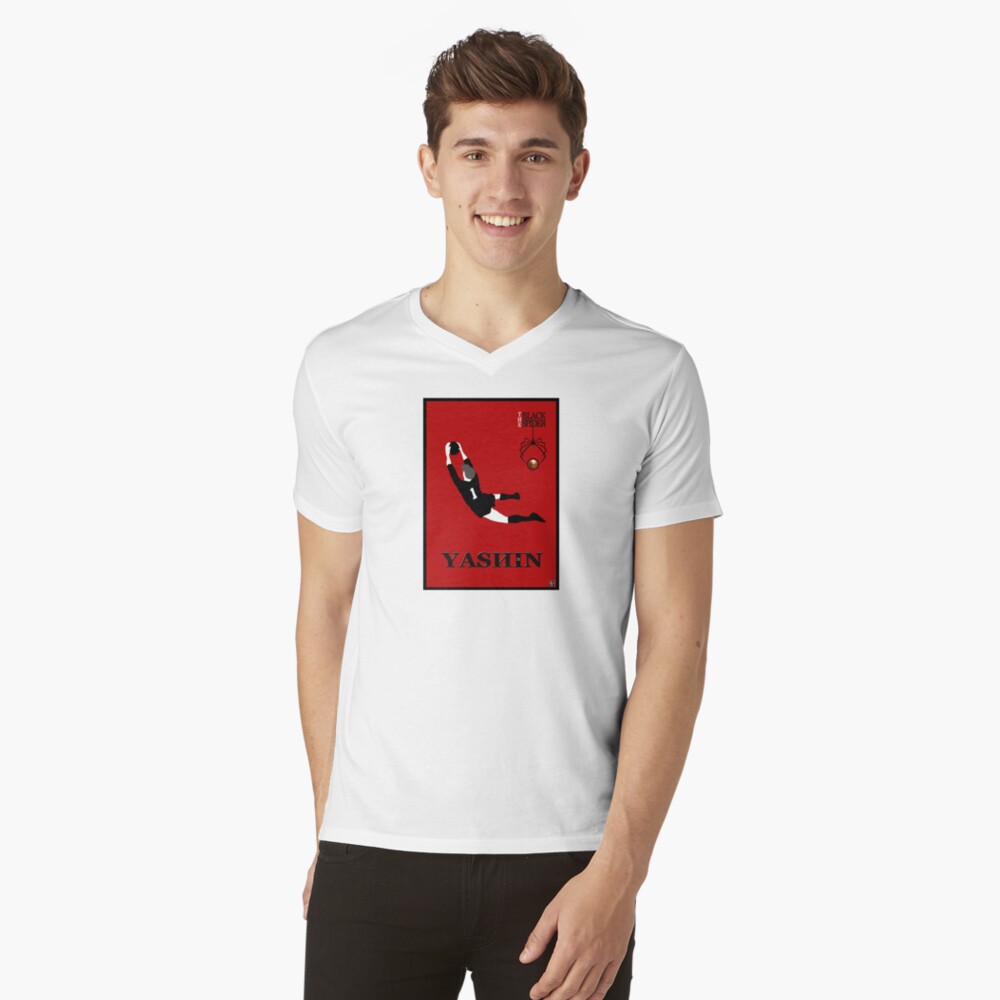 "Lev Yashin - The Black Spider" Sticker for Sale by FredV | Redbubble