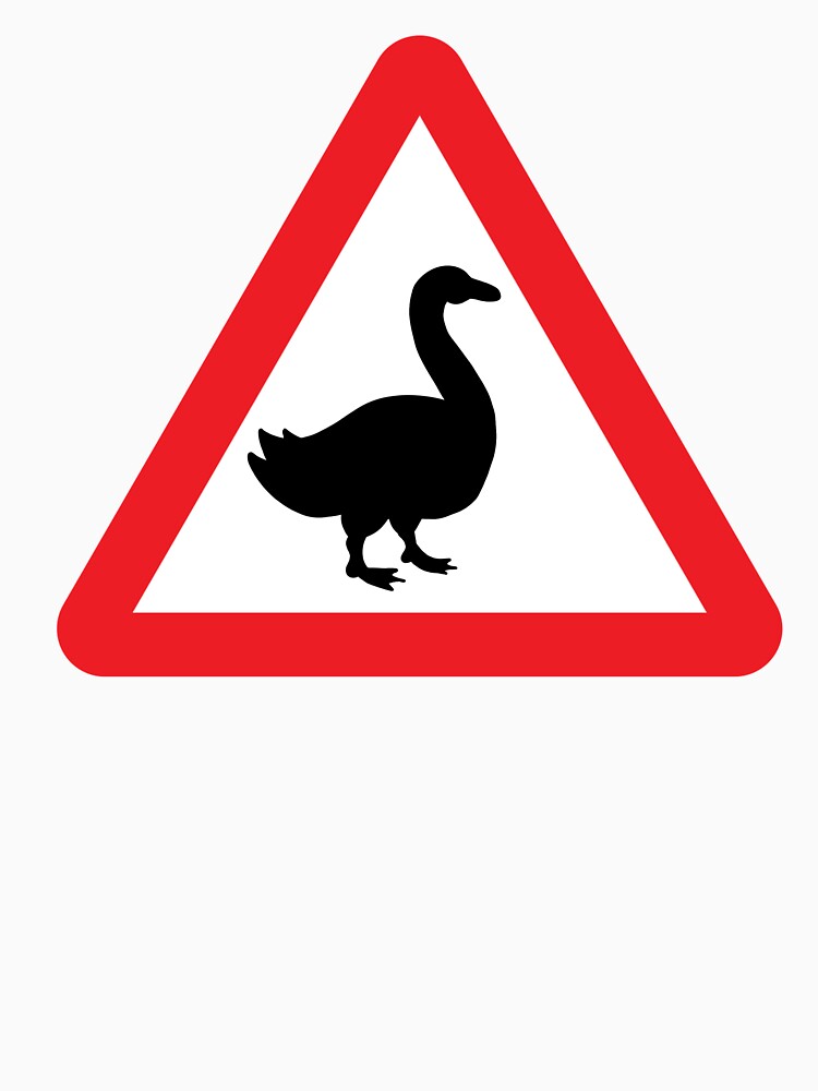 "Untitled Goose" T-shirt for Sale by HauserHand | Redbubble | mouth t ...