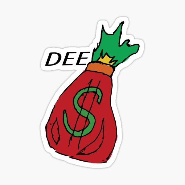 "Dee Logo" Sticker by ginoisland | Redbubble
