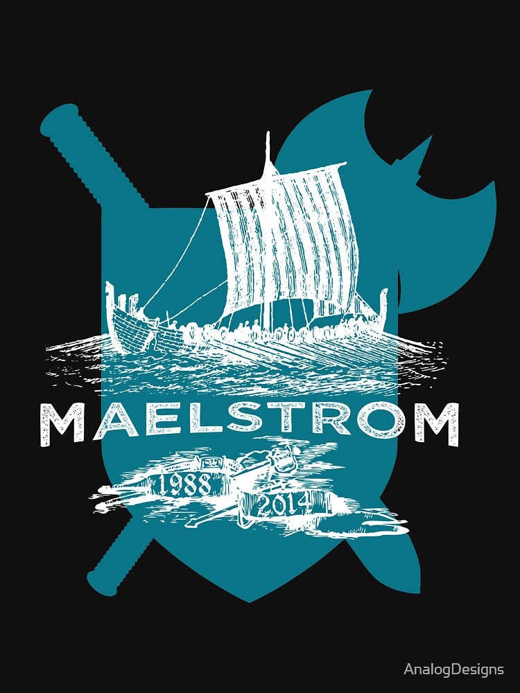 "Maelstrom Design" T-shirt for Sale by AnalogDesigns | Redbubble ...