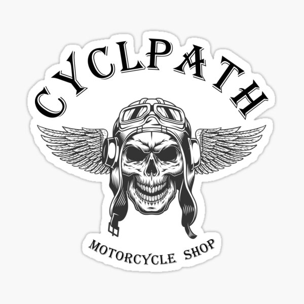 Skull Wings Stickers | Redbubble