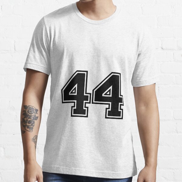 "Varsity Team Sports Uniform Number #44 - Black" T-shirt by RiplMedia ...