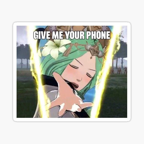 "rhea says " Sticker for Sale by street-spxrit | Redbubble