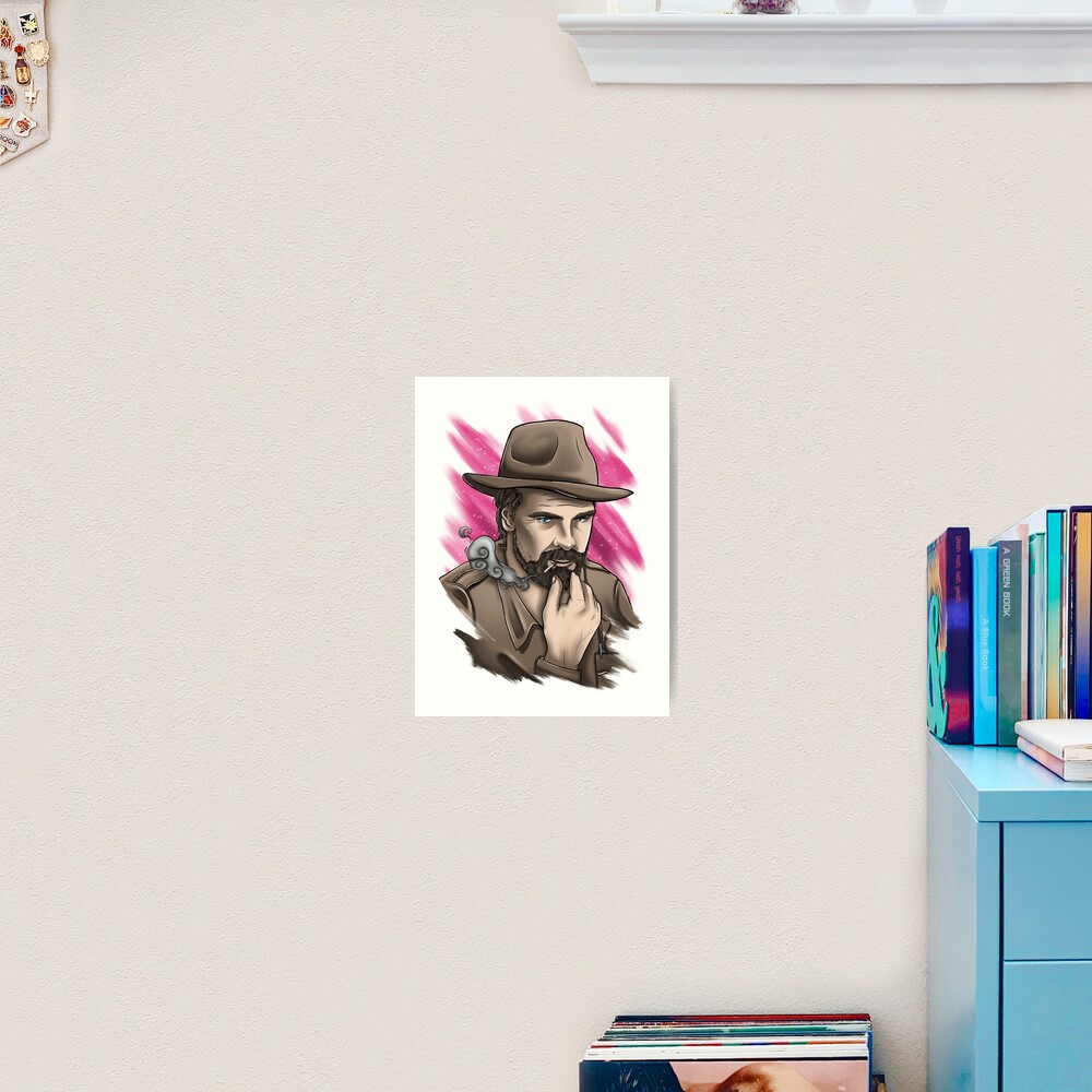 "Chief Hopper" Art Print for Sale by BelleNoire | Redbubble