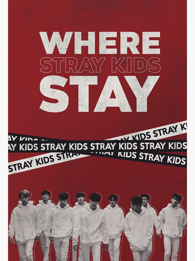 "Stray Kids STAY OT9" Sticker by isadorachr | Redbubble