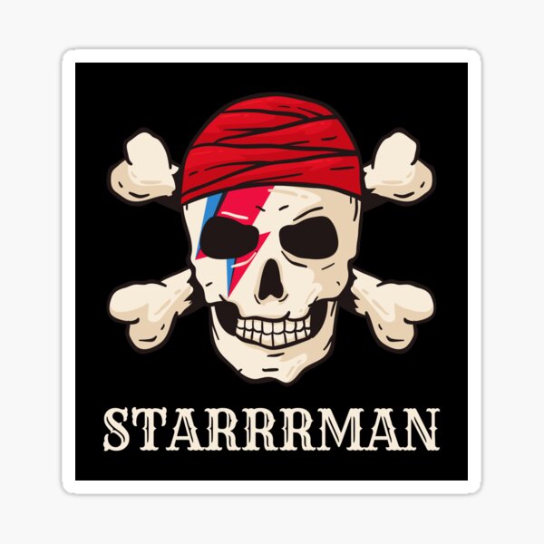 "David Bowie - Starman" Sticker for Sale by SQWEAR | Redbubble