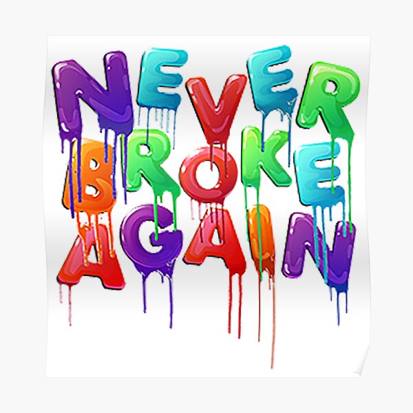 "Youngboy Never Broke Again Colorful Gear, Merch NBA" Poster for Sale ...