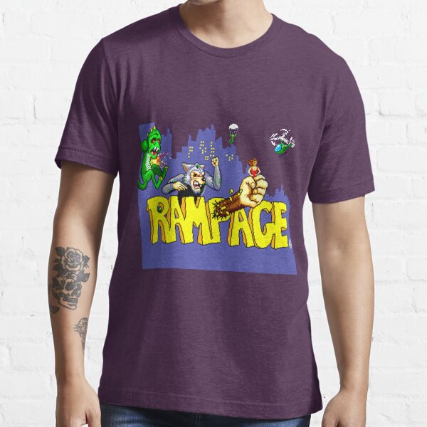 "RAMPAGE" T-shirt for Sale by damdirtyapeuk | Redbubble | rampage t ...