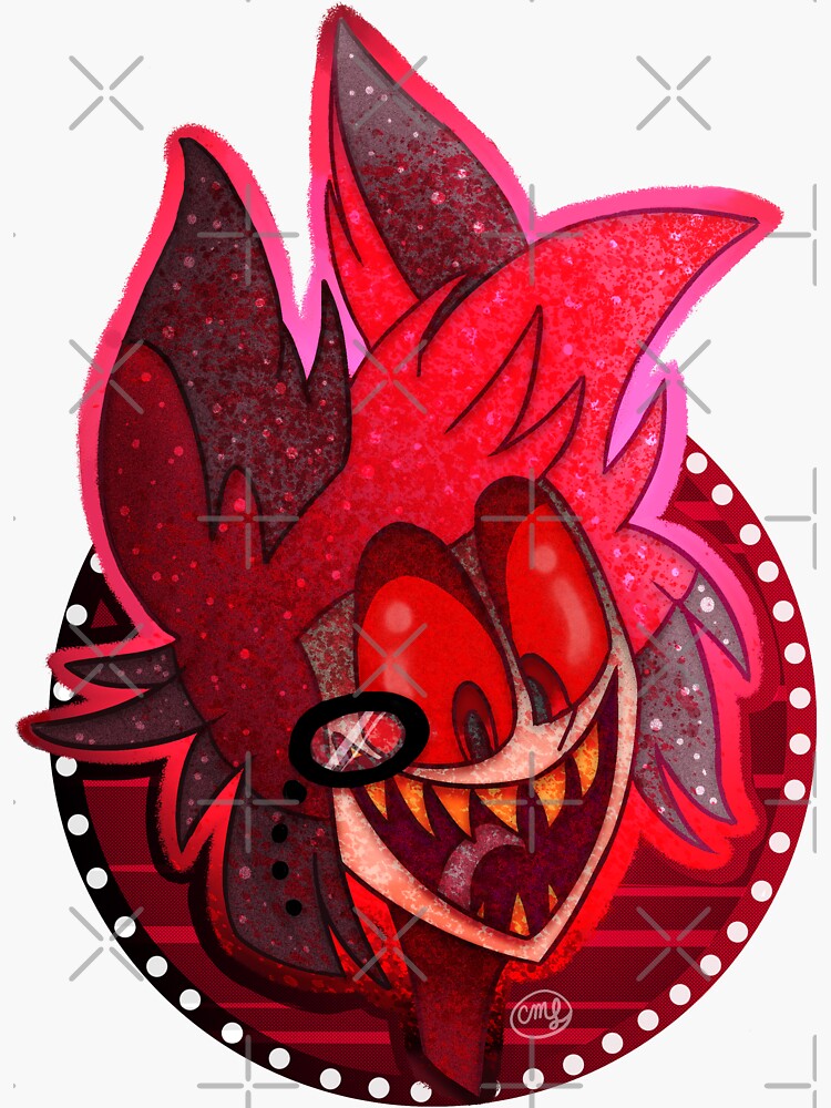 "Alastor" Sticker for Sale by CML17 | Redbubble