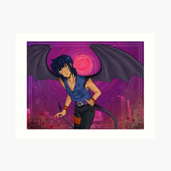 "Akira Fudo amon apocalypse of Devilman" Art Print for Sale by Masa ...