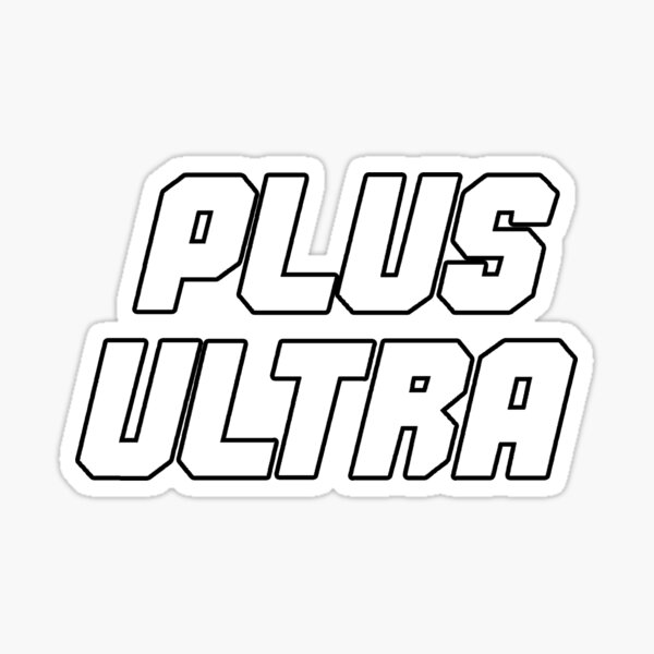 "My Hero Academia - PLUS ULTRA" Sticker for Sale by keroame | Redbubble